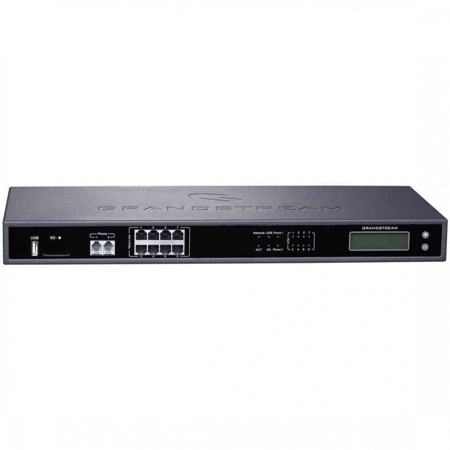 IP АТС GRANDSTREAM UCM6208 10514009. Купить АТС на Официальном Сайте ...